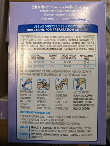 Similac Human Milk Fortifier Hydrolyzed Protein Liquid 1 for sale ...