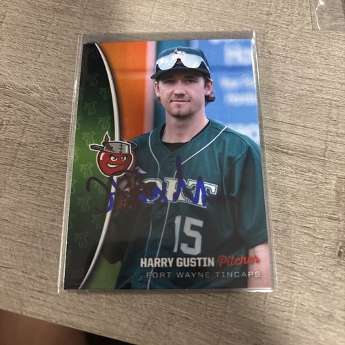 Harry Gustin 2025 Fort Wayne Tincaps Signed Card | eBay