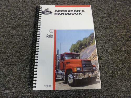 2004 Mack CH612 CH613 Truck Owner Operator Maintenance Manual xo | eBay