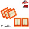 5X Air Filter For 1408315S 1408316S Kohler XT650 XT675 Engine Lawn ...