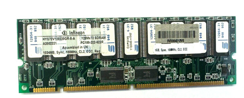 115945-042 1GB PC100 ECC Registered Server Memory for HP Compaq ...