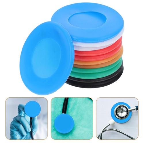 24 Pcs Silicone Stethoscope Protector Cover Protective Covers Reusable ...