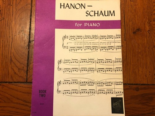 Hanon-Schaum for Piano - Book Two | eBay