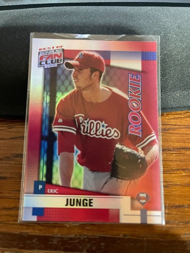 2002 Donruss Best of Fan Club #U216 Eric Junge #'d/1350 RC | eBay