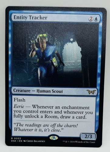 MTG Entity Tracker (0053) Duskmourn: House of Horror Regular | eBay