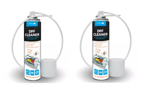 2 x DPF Cleaner Diesel Spray Filter Cleaner Particulate EGR 500ml Foam ...