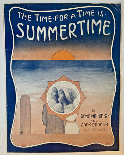 Vintage Sheet Music-1912-The Time For A Time Is Summertime-Budk ...