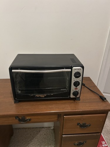 EURO-PRO Toaster Oven Black T0284L Warm/Broil/Bake or Toast with Timer ...