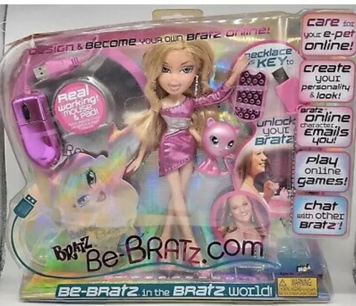 BRATZ Be-Bratz Doll Series 10” doll Cloe Blonde NEW NIP w/mouse & pad ...