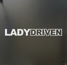 Lady Driven Vinyl Bumper Sticker Decal Sport Car Truck SUV Van Girl ...