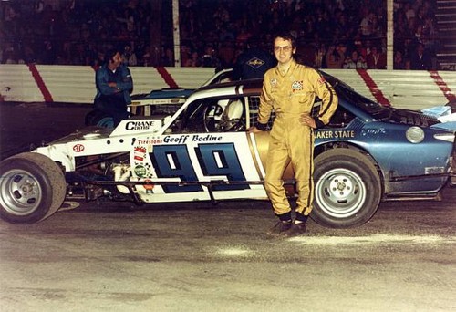 Geoff Bodine & His Modified Stock Car 1970 Nascar 2 Motor Racing Old ...