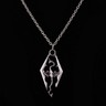 The Elder Scrolls Series Skyrim Symbol Pendant Necklace with 20" Chain ...