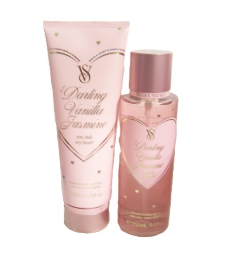 Victoria's Secret Darling Vanilla Jasmine Fragrance Mist & Lotion 2 ...