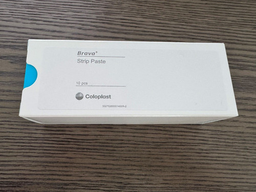 1 Box of 10 Brava Strip Paste Strips Ostomy Moldable 26555 | eBay