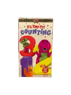 Barney - Its Time For Counting (VHS, 1998) - | Grelly USA