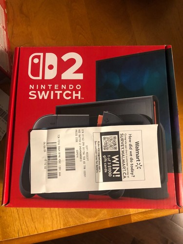 BRAND NEW Nintendo Switch 2 Console WITH GIFT RECEIPT | eBay