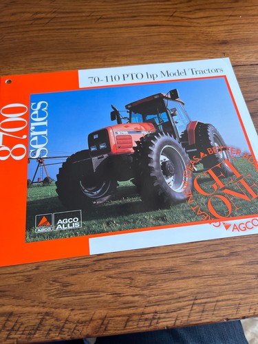 AGCO Allis Chalmers 8745 8765 8775 8785 Tractor Brochure FCCA | eBay