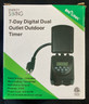 BN-LINK 7 Day Heavy Duty Digital Programmable Timer - Dual Outlet ...