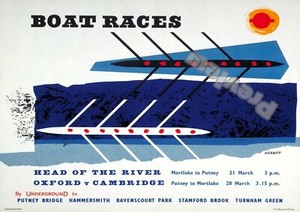 Boat Race Poster for sale | eBay