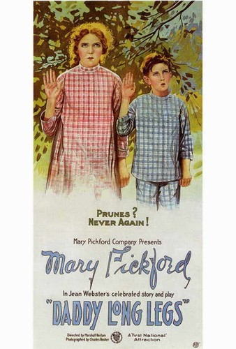 DADDY LONG LEGS Movie POSTER 27x40 B Mary Pickford Milla Davenport ...