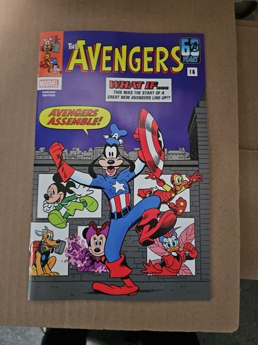 AMAZING SPIDER-MAN 45 NM WHAT IF? AVENGERS 16 DISNEY VARIANT MARVEL ...