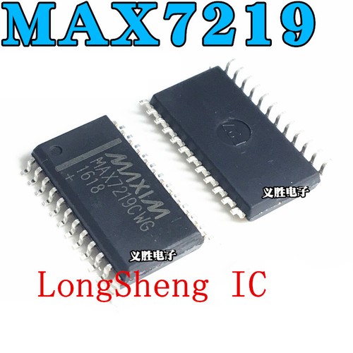 5PCS IC MAX7219 SOP24 DRIVER LED DISPLAY NEW MAX7219CWG new | eBay