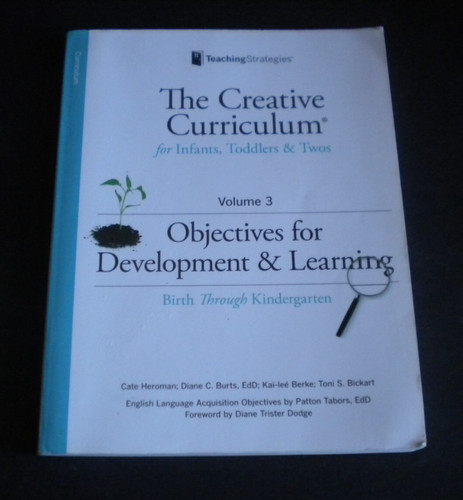 +Creative Curriculum for Infants, Toddlers and Twos Volume 3 Diane ...