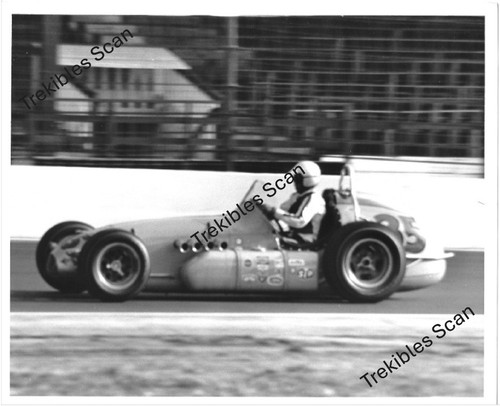 Cliff Griffith on Track at Indianapolis Motor Speedway 1964 8x10 Photo ...