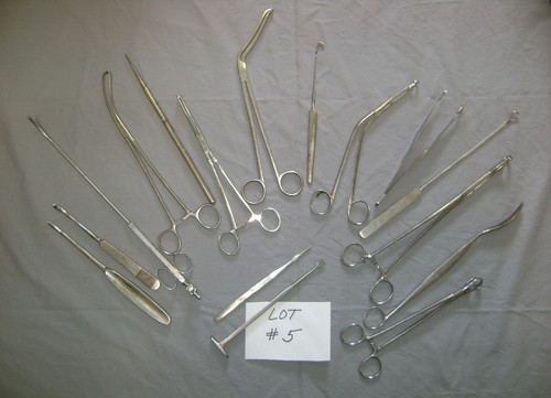 Lot Of 16 Vintage Medical Tools - Chisels Forceps And Other Stuff Lot ...