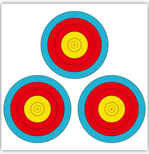 3 SPOT Vegas Targets Face 30pcs Archery Targets Vegas Paper Indoor ...