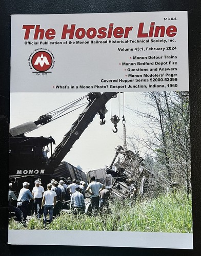 NEW-The HOOSIER Line: Feb . 2024, MONON detour trains, Bedford fire ...