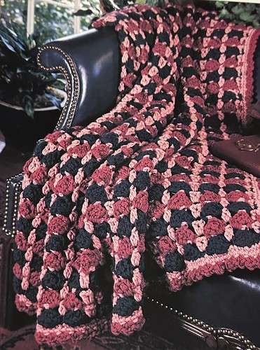 Crochet Pattern Cascade Of Roses Afghan 46” X 61” PATTERN ONLY | eBay