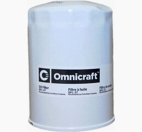 New OEM Ford Genuine Omnicraft Engine Oil Filter # QFL-27, Free ...