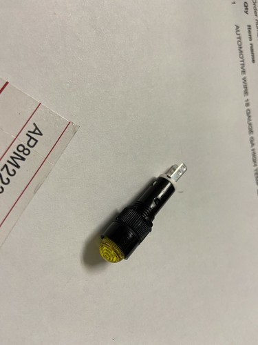 LOT OF 5 IDEC AP8M-122-Y PANEL PILOT LIGHT 24VDC YELLOW FLAT 8MM | eBay