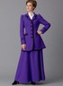 OOP Butterick 4929 Jacket Pattern Victorian Peplum Nehru Misses Size 8 ...