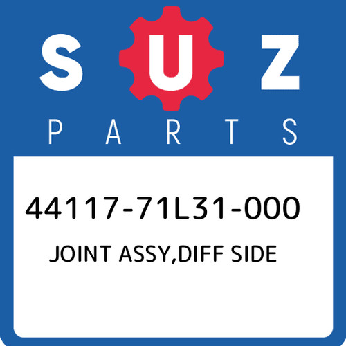 44117-71L31-000 Suzuki Joint assy,diff side 4411771L31000, New Genuine ...