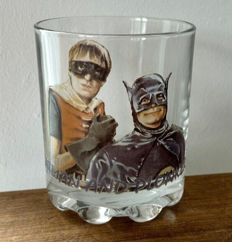 ONLY FOOLS BATMAN AND PLONKER tumbler WHISKEY MIXER JUICE whisky GLASS ...