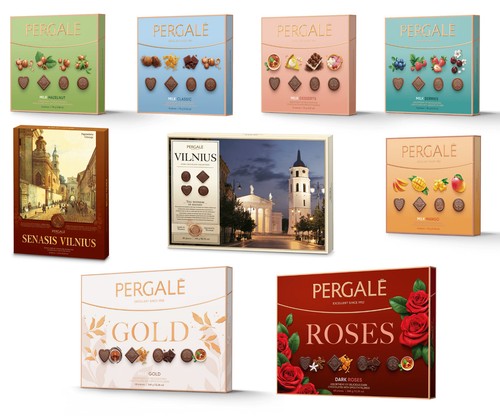 PERGALE Assorted Chocolate Sweets Pralines Premium Luxury Candy Boxes ...