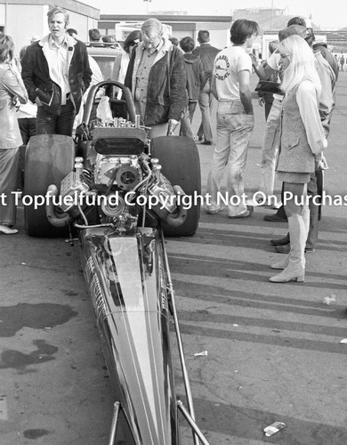 Bill Wishart Wild Bill Alexander Pits Photo 2 8x10 NHRA Top Fuel Photo ...
