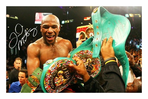 Floyd 'Money' Mayweather POSTER WITH AUTOGRAPH 45X32CM | eBay