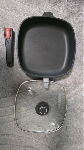 Woll Titan Best Viereckpfanne 28x28 mit Deckel Schmorpfanne | eBay.de