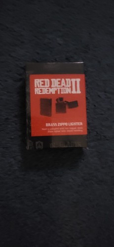 Red Dead Redemption 2 Brass Zippo Lighter Rare Collectible Rockstar ...