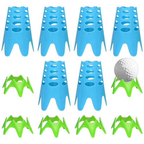 12Pcs Golf Simulator Tees ，Plastic Golf Mat Tees Tools for Outdoor ...