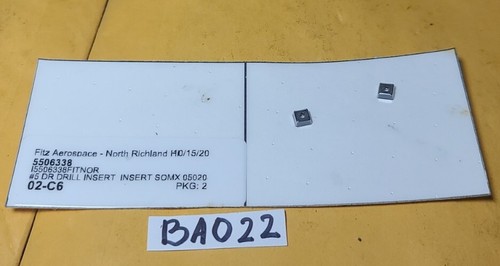 SOMX 05020 INSERTS 2 PCS | eBay