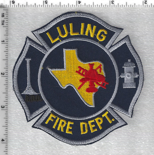 Luling Fire Department (Texas) Shoulder Patch | eBay