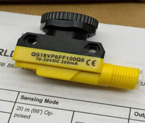 NEW FOR BANNER QS18VP6FF100Q8 Photoelectric switch sensor 1PCS | eBay