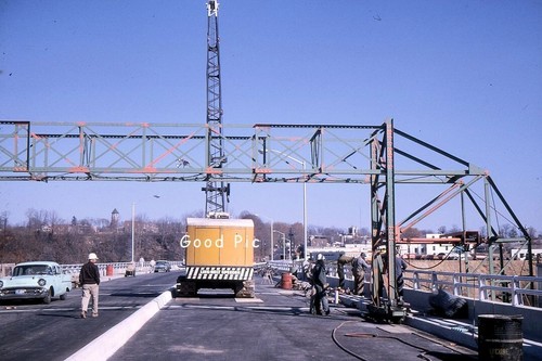 #SL81 - Vintage 35mm Slide Photo- Crane on a Road- 1964 | eBay