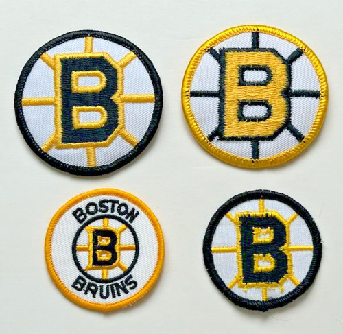 Vintage 1970's NHL Boston Bruins Embroidered Patch Set (4) | eBay