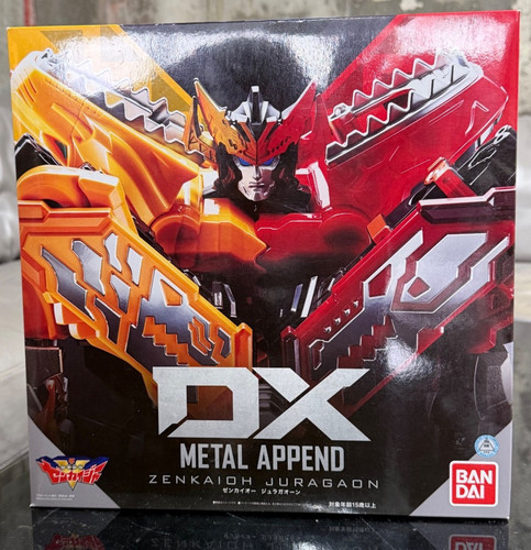 BANDAI Kikai Sentai Zenkaiger DX METAL APPEND ZENKAIOH JURAGAON NEW ...