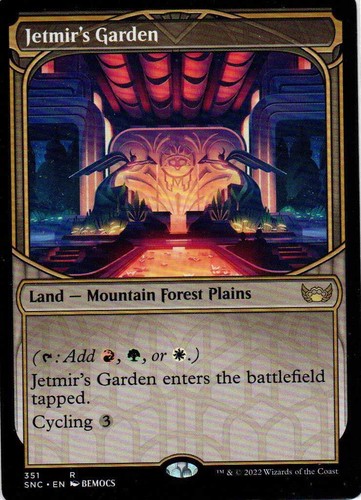 MTG: Streets of New Capenna: Showcase Jetmir's Garden: Lightly Played ...